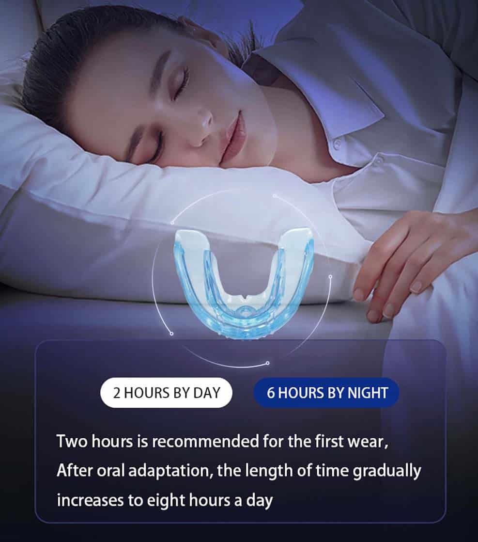 Longmed Liquid Silicone Mouth Guard Dental Teeth Braces